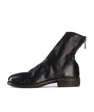 Guidi Zippered Ankle Boots