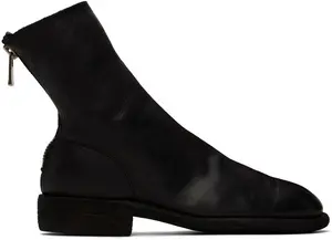 Guidi Zippered Ankle Boots