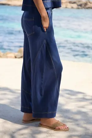 Free People Leandra Pant Set - Poseidon