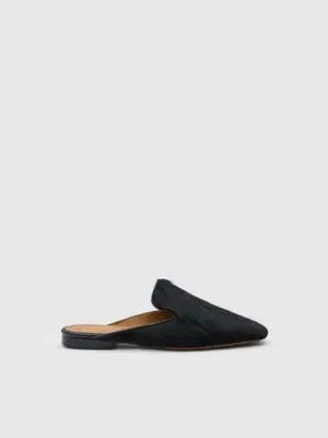 ATP ATELIER Cles Pony Slip-ins - Black
