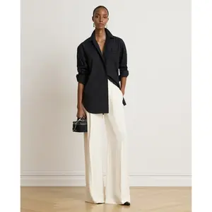 Ralph Lauren Relaxed Fit Rhinestone-bullion Shirt