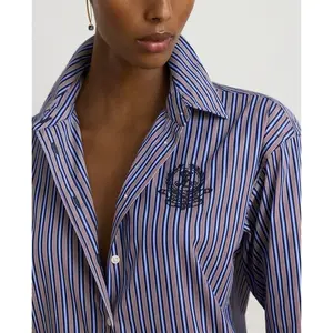 Ralph Lauren Relaxed Fit Striped Broadcloth Shirt