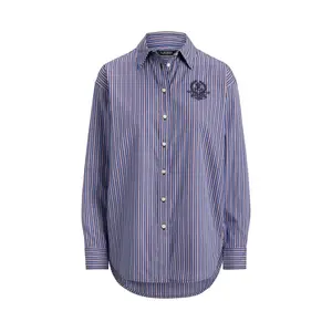 Ralph Lauren Relaxed Fit Striped Broadcloth Shirt