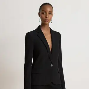 Ralph Lauren Stretch Crepe Blazer