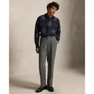Ralph Lauren Relaxed Fit Argyle Wool-mohair Sweater