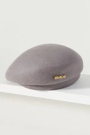 VAN PALMA Carl Wool Beret - Grey