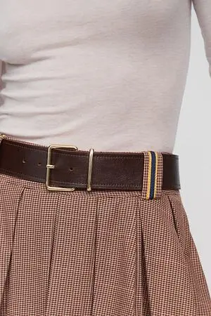 Maeve Pleated A-le Mi Skirt