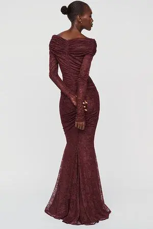 Misha Collection Kali Long-sleeve Maxi Dress