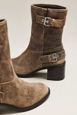 Anthropologie Moto Mid-calf Boots