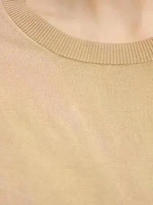 Sisley Fine-knit Long-sleeve Pullover