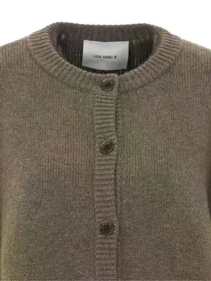 LISA YANG Emmylou Cashmere Cardigan - Brown