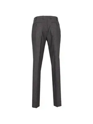 AL DUCA D’AOSTA 1902 Double-breasted Herringbone Wool Suit