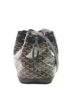 Goyard 2015-2026 Goyardine Petit Flot Bucket Bag - Black