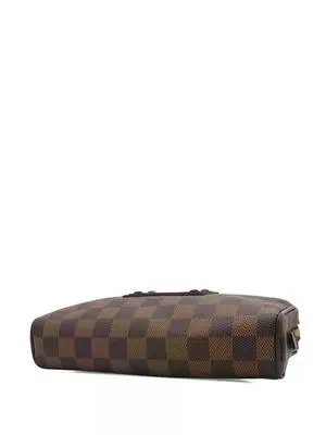 LOUIS VUITTON 2010 Damier Ebene Brooklyn Bum Bag Belt Bag