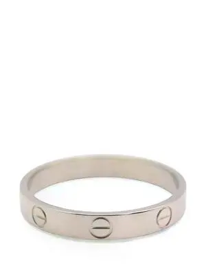 Cartier 2010s Mini Love Ring - Silver