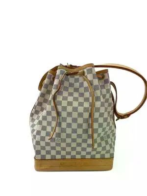 LOUIS VUITTON 2007 Noé Damier Azur Shoulder Bag