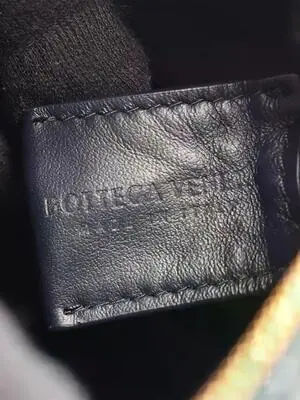 Bottega Veneta Mini Intrecciato Loop Camera Bag Crossbody Bag - Blue