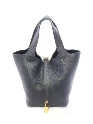 Hermès Picotin Lock Shoulder Bag - Black