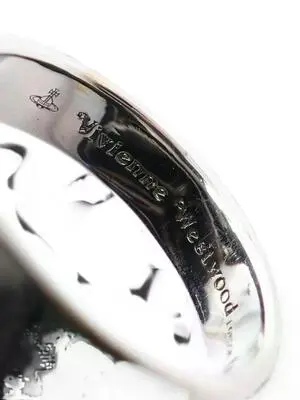VIVIENNE WESTWOOD Armour Orb Ring - Silver