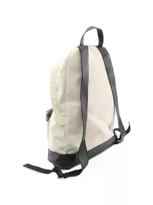 Balenciaga 2000s Canvas Backpack - Neutrals