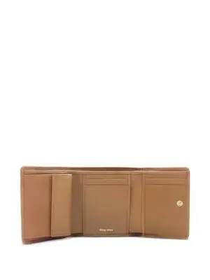 Miu Miu 2020s Matelassé Trifold Wallet