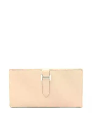 Hermès 2008 Bearn Soufflé Wallet - Neutrals