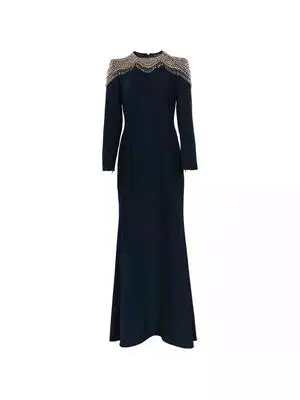 Jenny Packham Muse Maxi Dress - Blue
