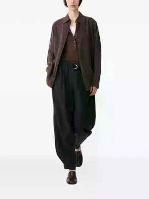 Studio Nicholson Torin Twill Shirt - Brown
