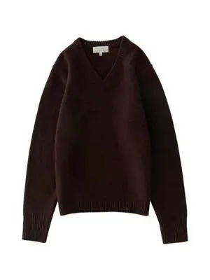 Studio Nicholson Miska V-neck Sweater - Brown