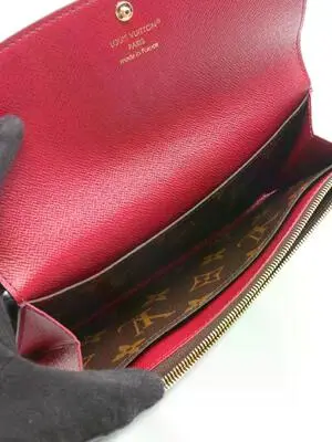 LOUIS VUITTON 2021s Emily Monogram Canvas Bi-fold Wallet
