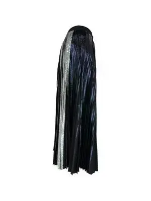 Proenza Schouler Pleated Metallic Skirt