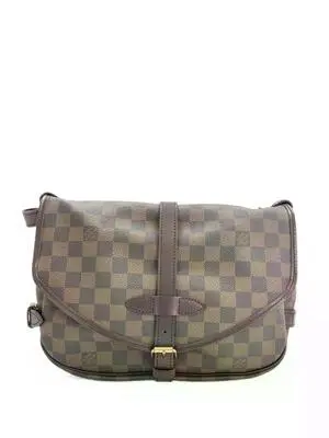 LOUIS VUITTON Damier Ebene Shoulder Bag