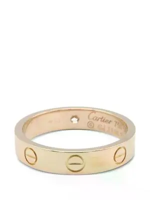 Cartier 2010s Love Diamond Ring - Gold