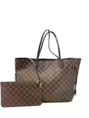 LOUIS VUITTON 2014 Neverfull Mm Tote Bag - Brown