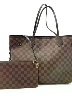 LOUIS VUITTON 2014 Neverfull Mm Tote Bag - Brown