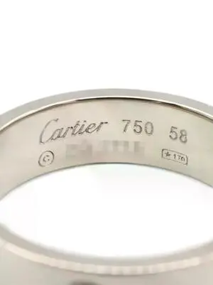 Cartier Love Ring - Silver