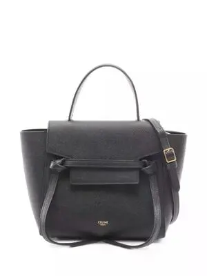 Celine Belt Nano Handbag - Black