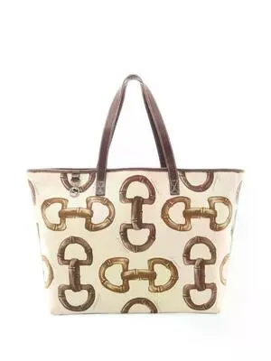 Gucci Horsebit Print Tote Bag