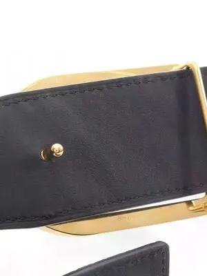 Hermès Etrier Reversible Belt - Black