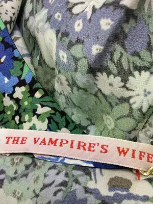THE VAMPIRE'S WIFE Floral-print Silk Maxi Dress