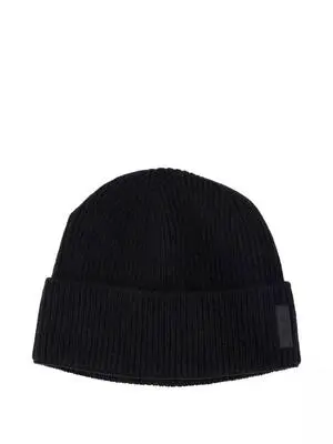 Giorgio Armani Cashmere Beanie Hat - Black