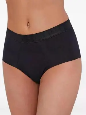 Karl Lagerfeld Logo-waistband Briefs - Black