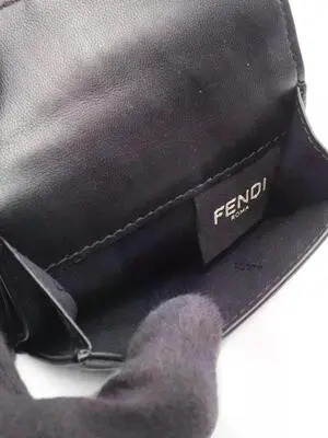 Fendi 2020s Ff-embossed Wallet - Black