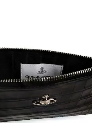 VIVIENNE WESTWOOD Small Flat Zip Clutch