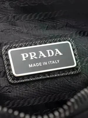 Prada Tessuto Saffiano Shoulder Bag