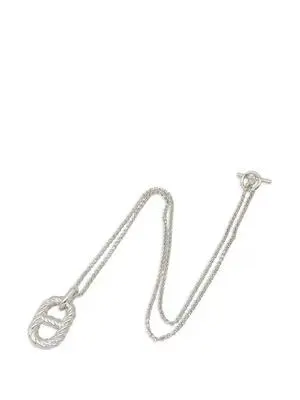 Hermès 2020s Chaîne D'ancre Area Ii Twist Necklace - Silver