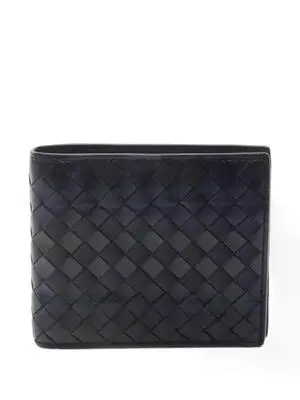 Bottega Veneta 2010s Intrecciato Bi-fold Wallet
