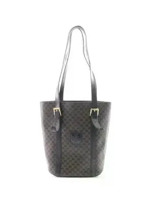 Celine 2000s Macadam Shoulder Bag