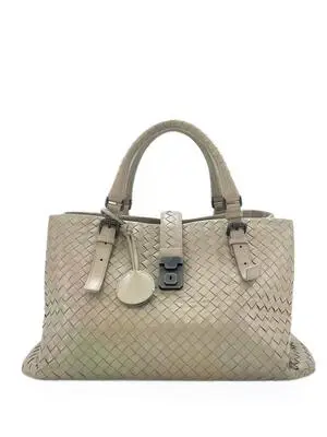 Bottega Veneta Intrecciato Lock Handbag