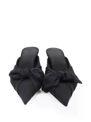 Balenciaga Knife Bow-embellished Mules